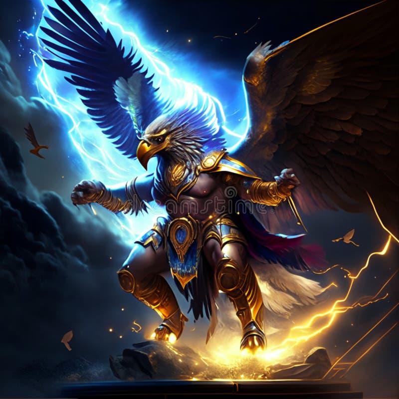 3d Illustration of an Alien Warrior with a Sword and a Shield ...