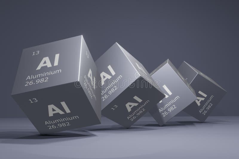 Periodic Table Aluminum Stock Illustrations – 113 Periodic Table ...