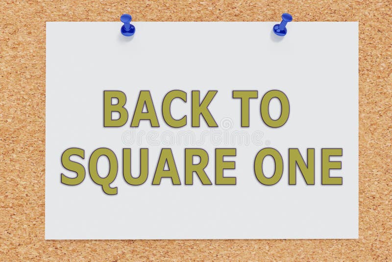 Back To Square One stock illustration. Illustration of tiles - 25684926