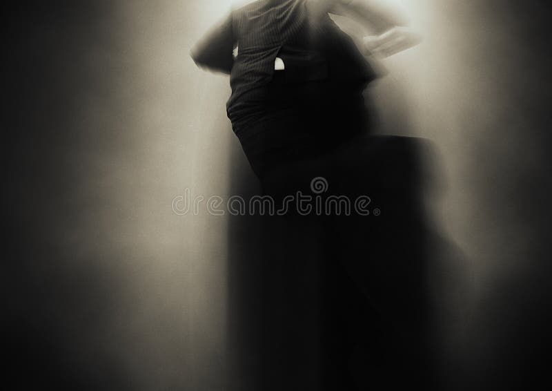 3d Illustration of the Back View of a Running Businessman Stock ...