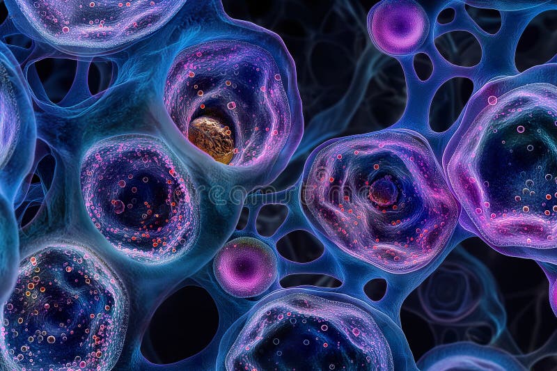 3d Illustration of Bacterial Cell, Microorganism. Stock Illustration ...