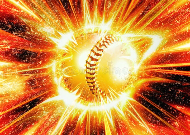 Baseball Exploding Stock Illustrations – 67 Baseball Exploding Stock ...
