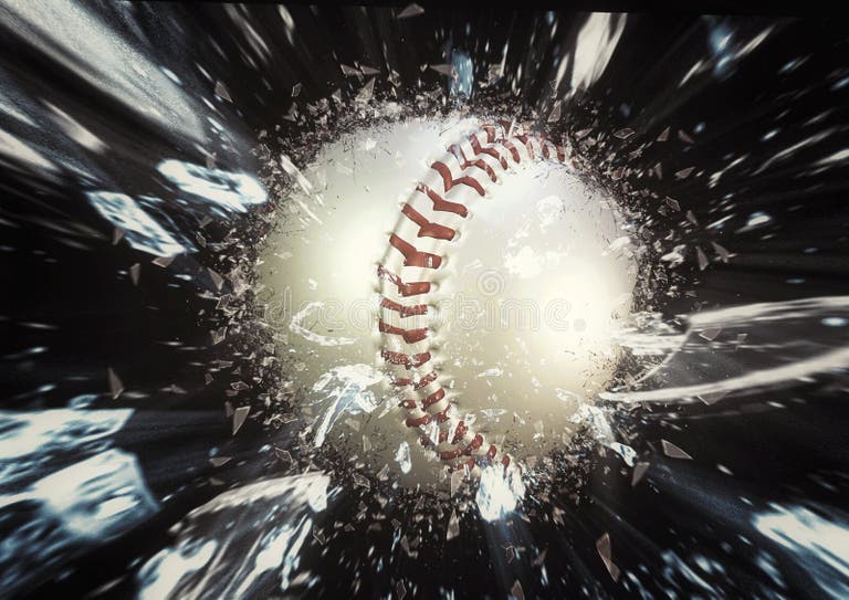 Baseball Exploding Stock Illustrations – 116 Baseball Exploding Stock ...