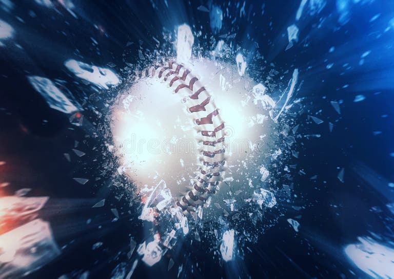 Baseball Exploding Stock Illustrations – 116 Baseball Exploding Stock ...