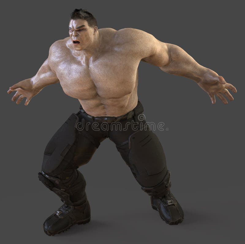 Giant Muscles Stock Illustrations – 211 Giant Muscles Stock ...