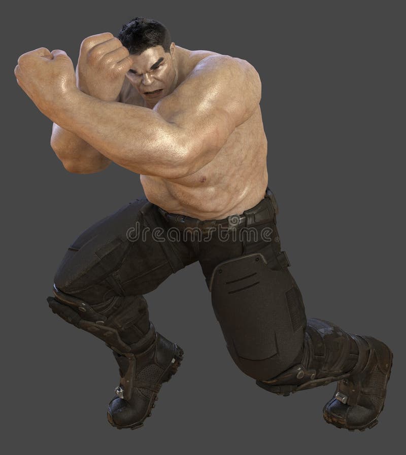 Giant Muscles Stock Illustrations – 211 Giant Muscles Stock ...