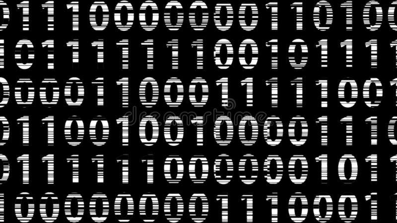 Binary Code Background. Digital Illustration Stock Illustration ...