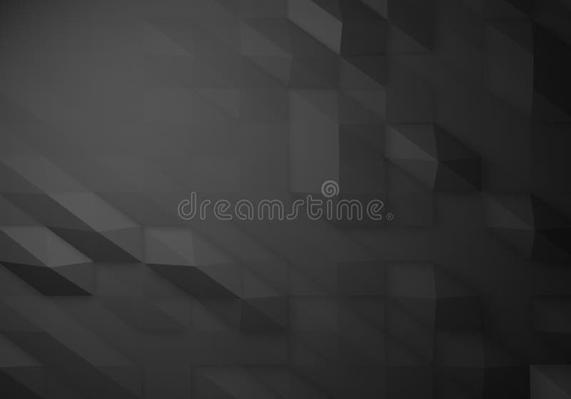 Black Blank Abstract Background. Stock Illustration - Illustration of ...
