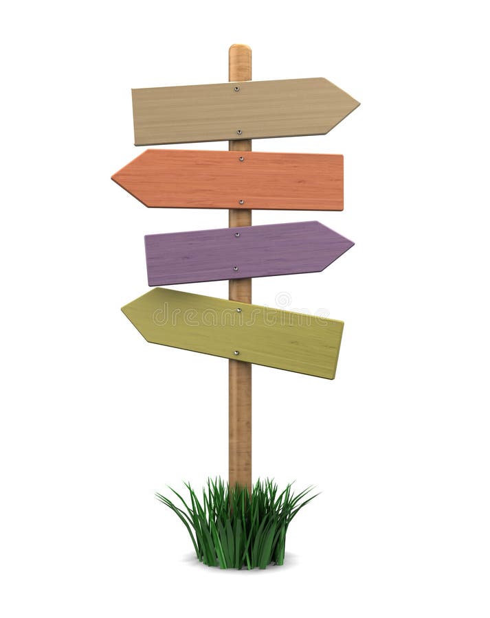 Road Sign Post stock vector. Illustration of blue, direction - 19382522