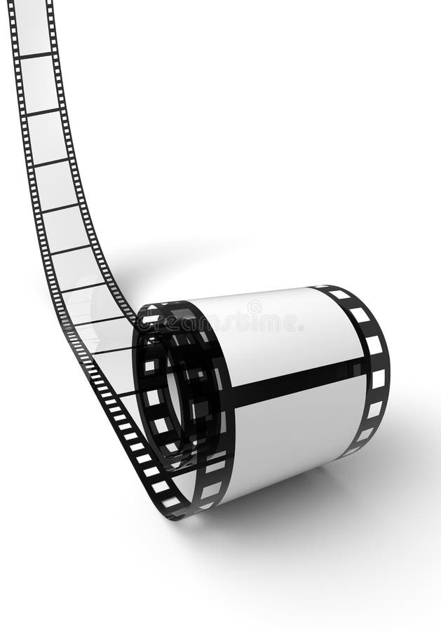 Roll of negative film stock illustration. Illustration of curled - 37560484