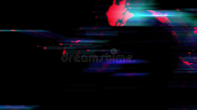 Blue Lines Transition Side Swiped To Red Stock Illustration ...