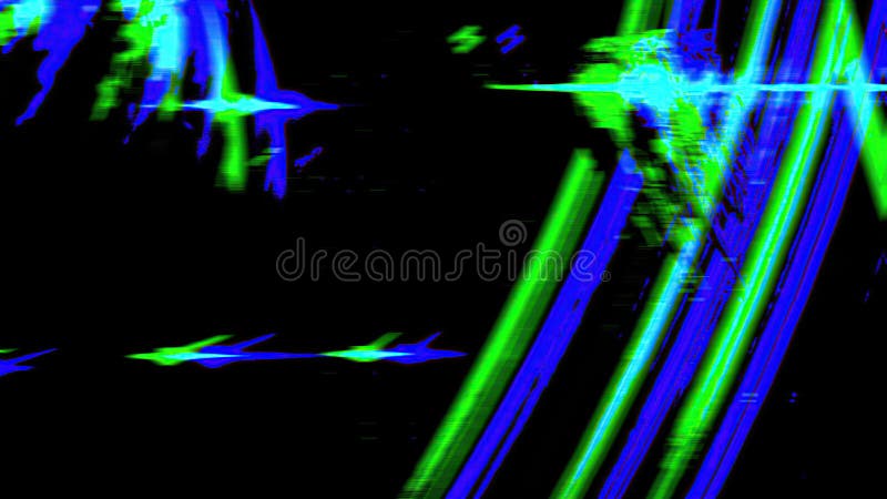 Blue Lines Transition Side Swiped To Red Stock Illustration ...