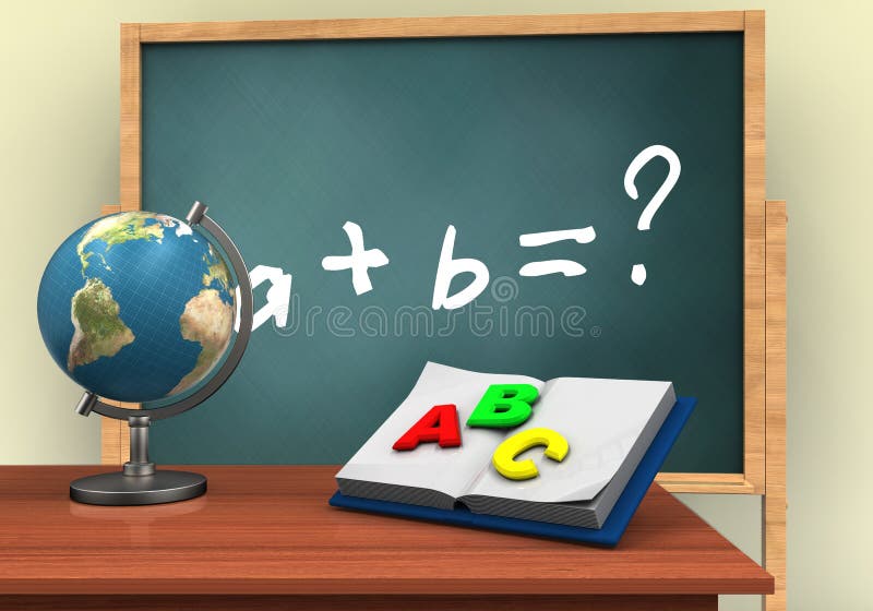 3d opened textbook stock illustration. Illustration of gloss - 99296496