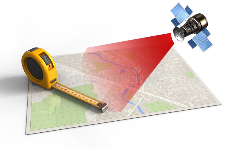 3d ruler stock illustration. Illustration of orbit, scale - 111396935