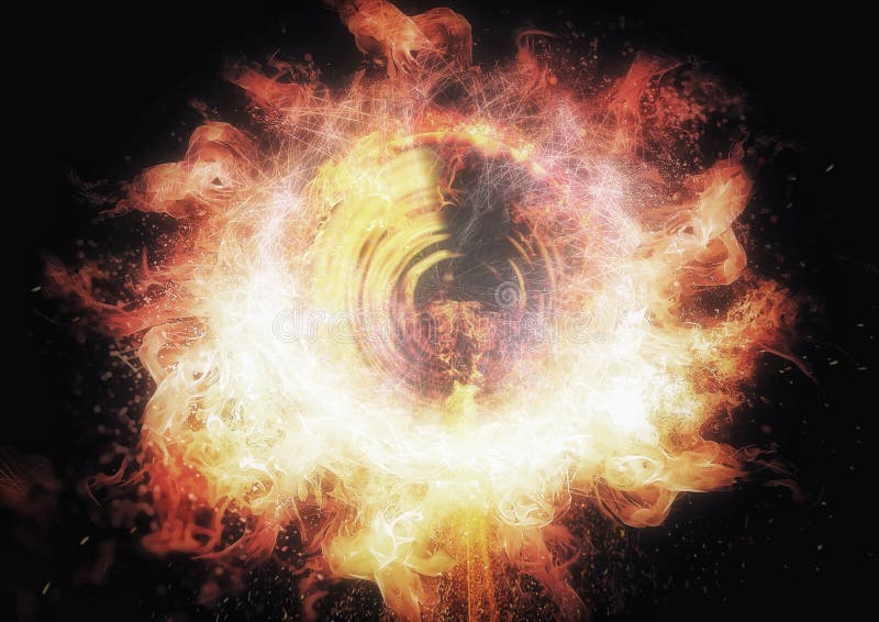 Fireball Vortex Stock Illustrations – 156 Fireball Vortex Stock ...