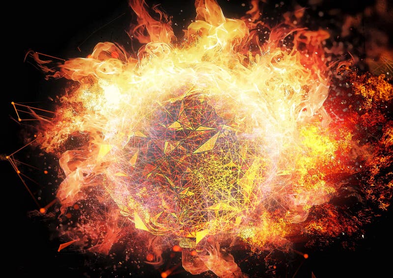 Fireball Vortex Stock Illustrations – 156 Fireball Vortex Stock ...