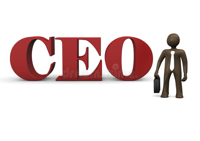 3D Illustration, Cartoon Character, CEO Stock Illustration ...
