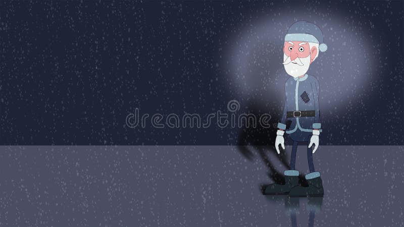 Cartoon Character in a Costume Dancing on Stage Stock Illustration ...