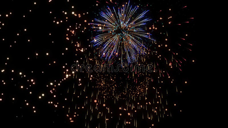 Cartoon effect of firework stock image. Image of explosion - 219873947
