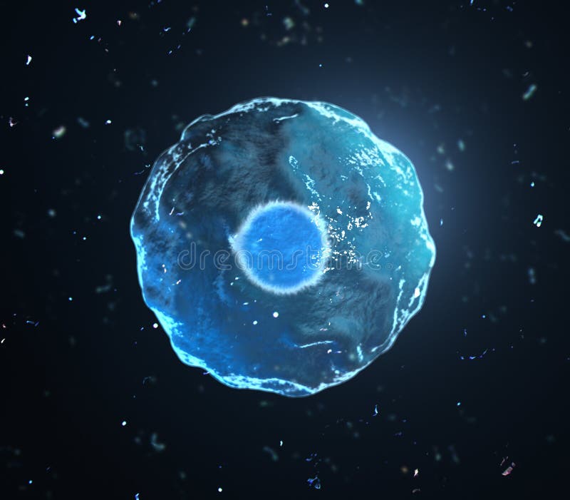 3d illustration of cell. stock illustration. Illustration of abstract ...