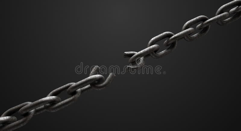 Broken Chain Cartoon Stock Illustrations – 277 Broken Chain Cartoon ...