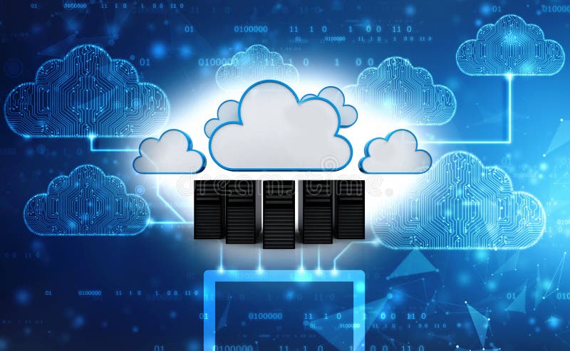 3d Illustration of Cloud Computing, Cloud Computing Concept Stock ... 3d Illustration of Cloud Computing, Cloud Computing Concept Stock ...