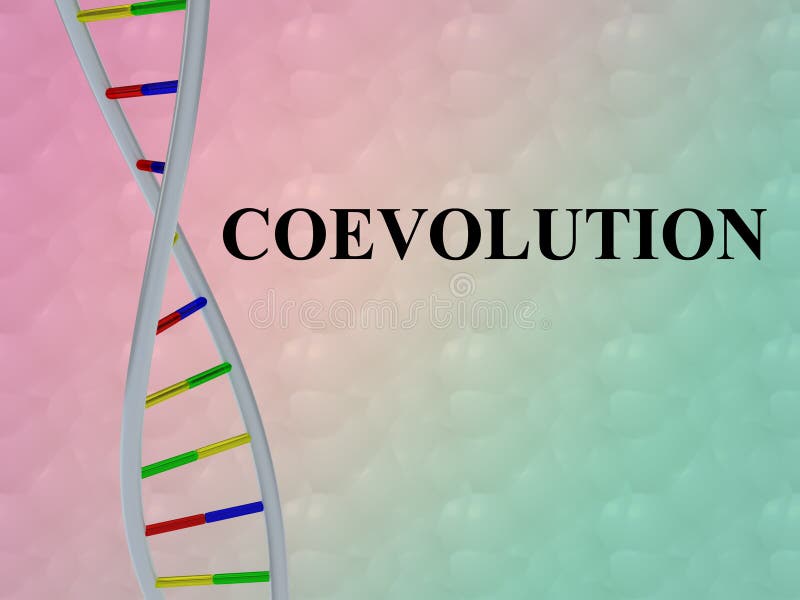 Coevolution - Genetic Concept Stock Illustration - Illustration of ...