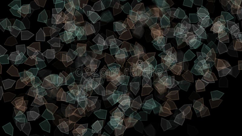 Colorful pentagon Shapes stock illustration. Illustration of effect ...