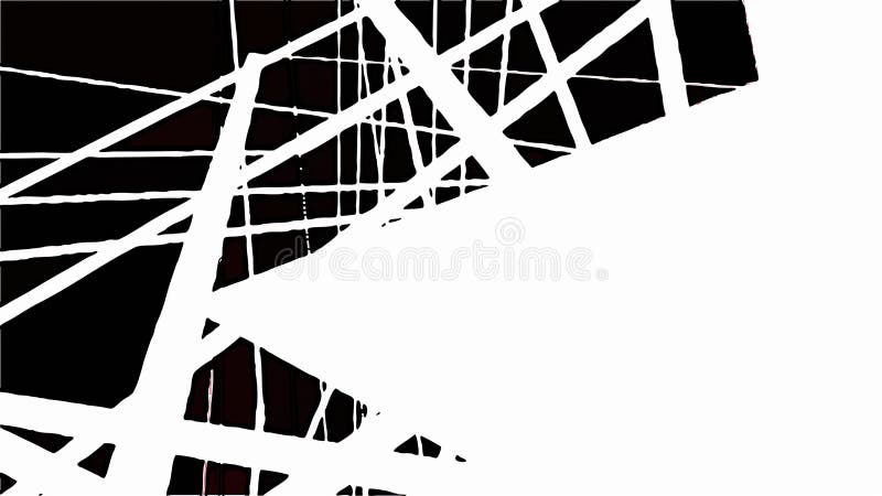 Comic Style - Abstract Motion Graphics on Black Background with Criss ...