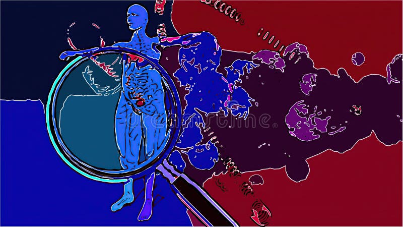 Comic Style - Immunity Against Diseases with Particle Stock ...