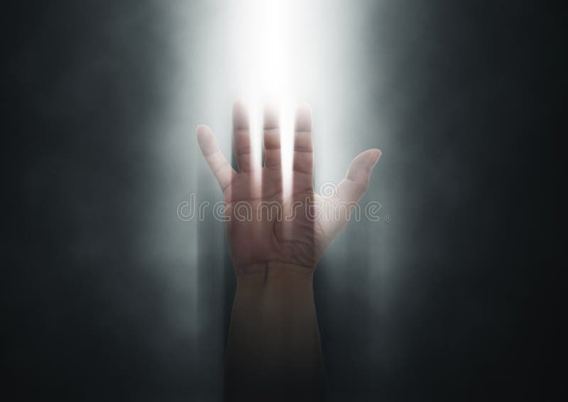 3d Illustration Synthesizing the Effect of an Explosion on the Gesture ...