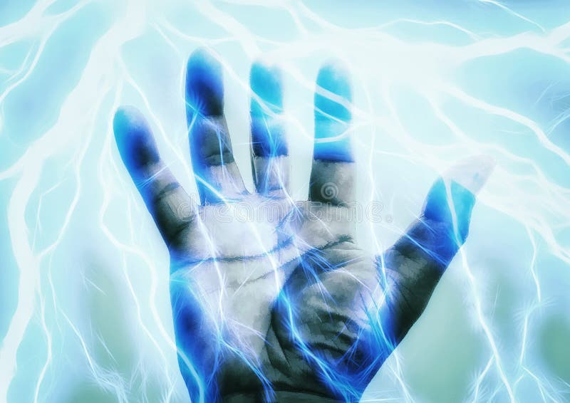 3d Illustration Synthesizing the Effect of an Explosion on the Gesture ...