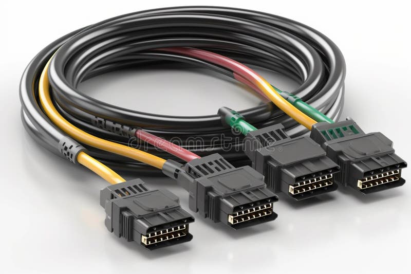 Background Computer Circular Cable Stock Illustrations – 115 Background ...