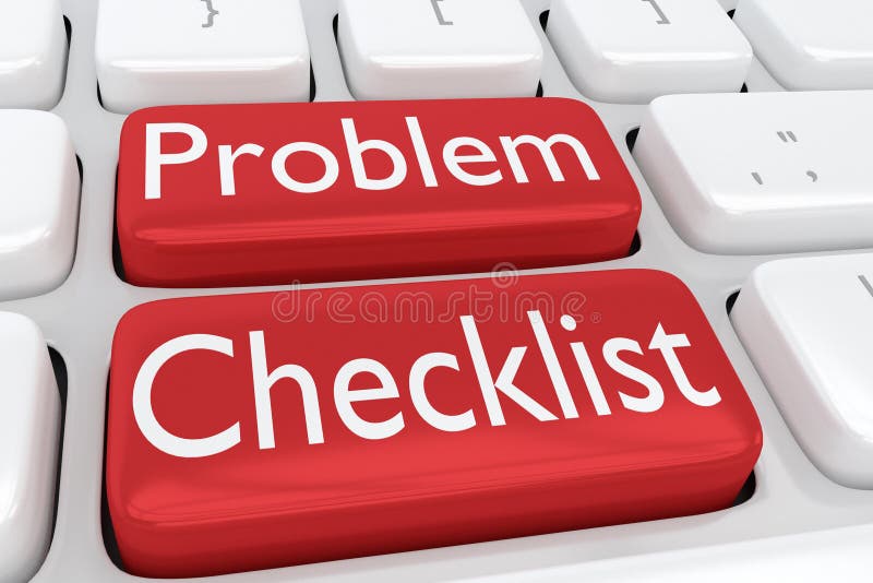 Checklist Keyboard Stock Illustrations – 970 Checklist Keyboard Stock ...