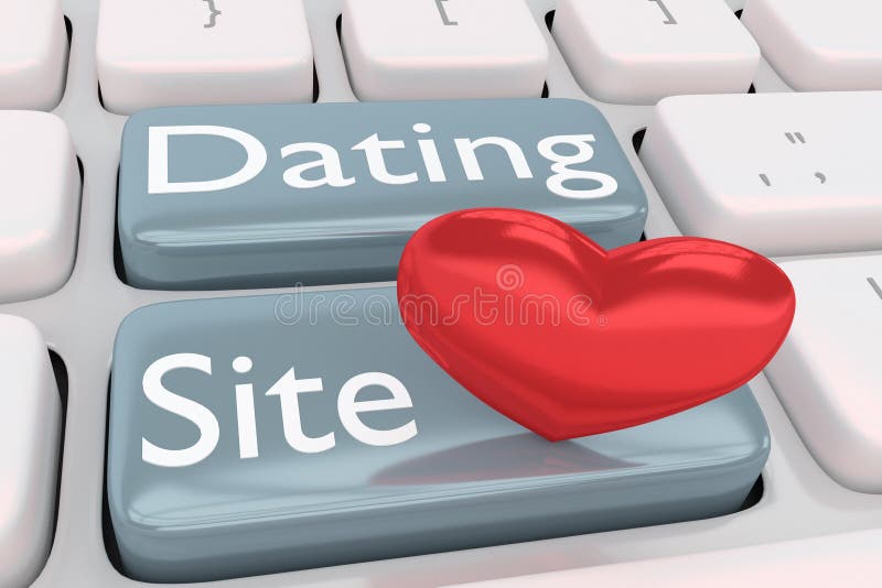 Dating Site concept stock illustration. Illustration of lifestyle ...