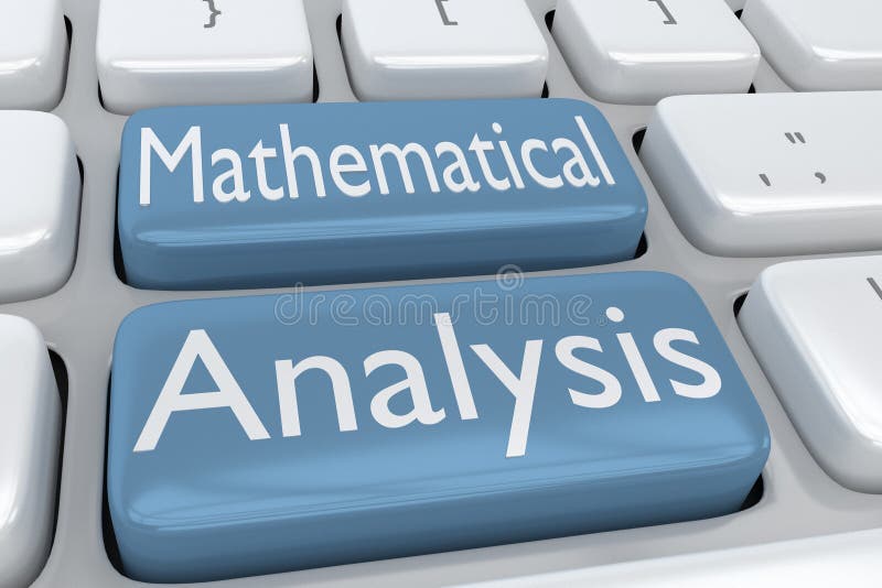 Mathematical Analysis Concept Stock Illustration - Illustration of ...