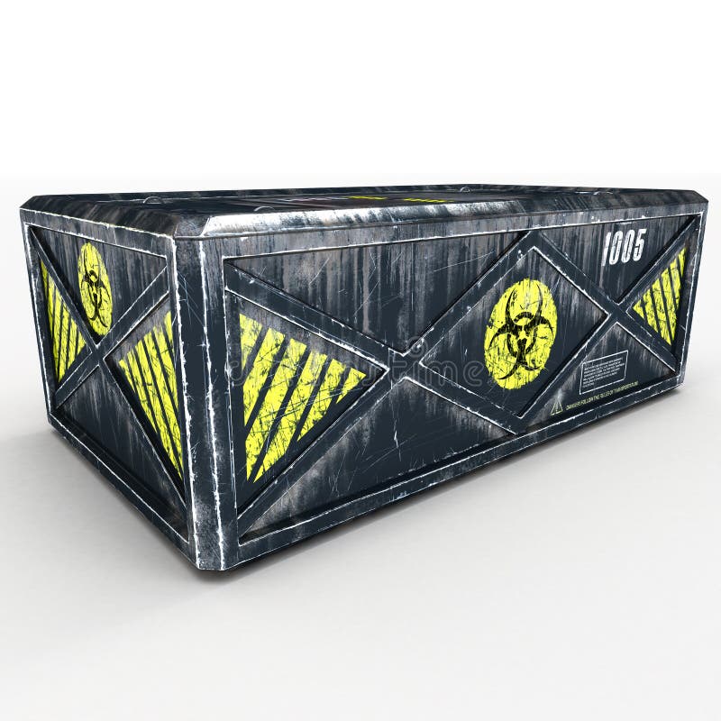 3D Illustration of a Container Concept for Transporting and Storing ...