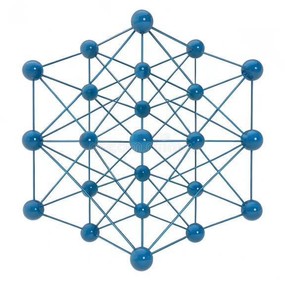 Convolutional Neural Network 3D Illustration Isolated on White ...