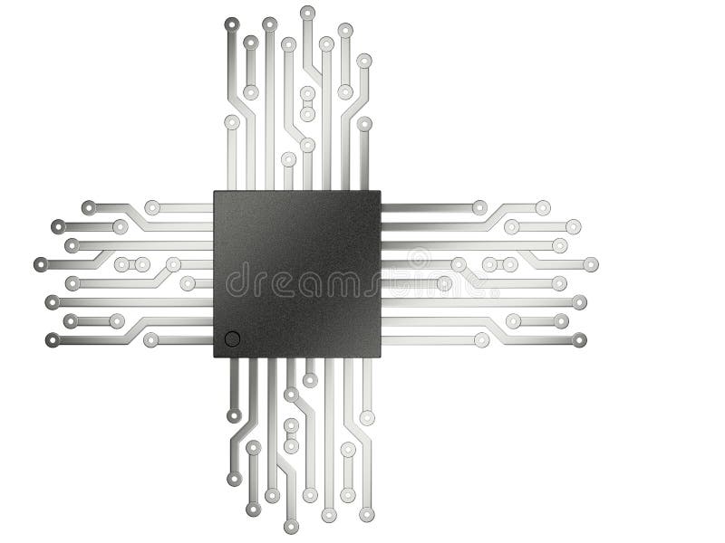 Chip microchip cpu stock vector. Illustration of binary - 44429505 Chip microchip cpu stock vector. Illustration of binary - 44429505