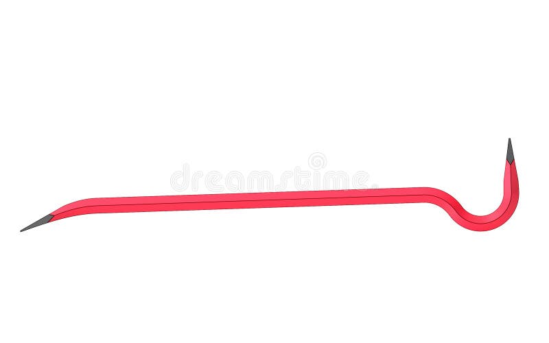 Illustration Metal Crowbar Stock Illustrations – 389 Illustration Metal ...