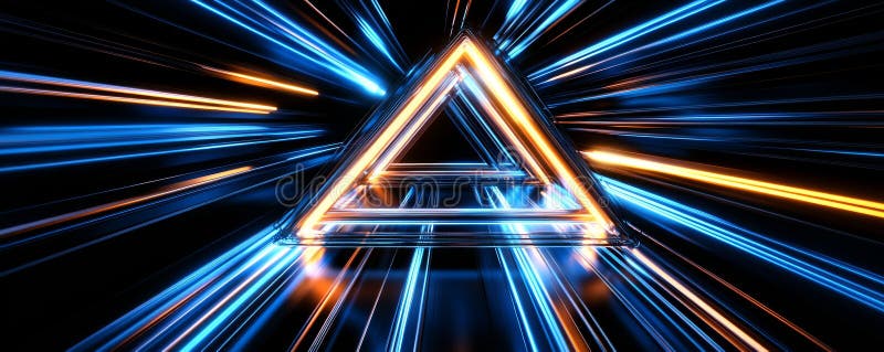 3D Illustration Cyber Crypto Security Framed by an Abstract Concept of ...