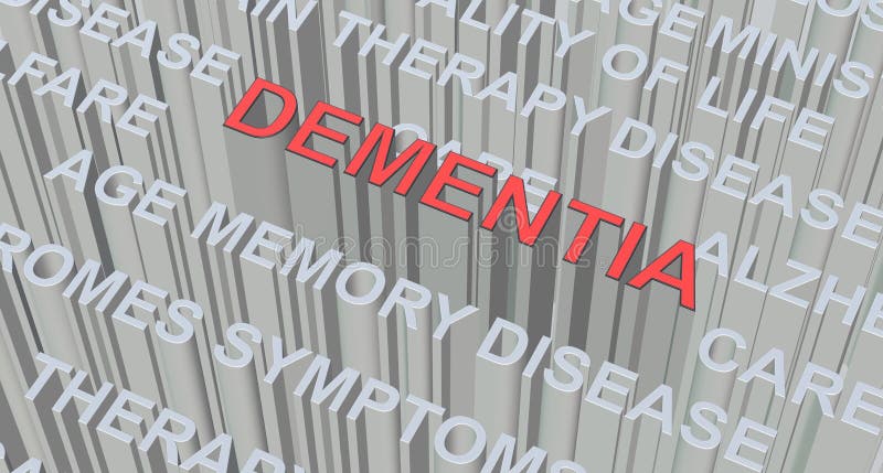 Dementia Action Week Poster and Banner Campaign. Stock Illustration ...