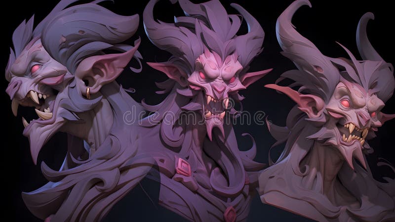 Devil King stock illustration. Illustration of reaper - 300021694