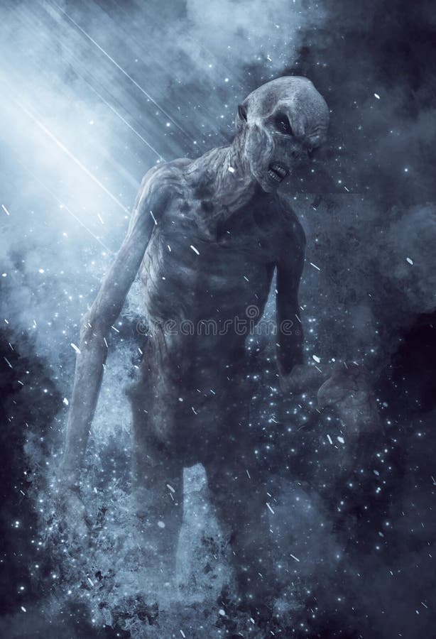 Demon Monster 3D Illustration Stock Illustration - Illustration of ...