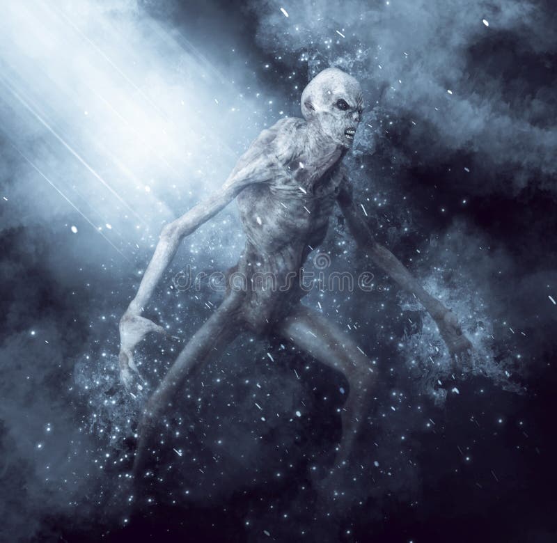 Demon Monster 3D Illustration Stock Illustration - Illustration of ...