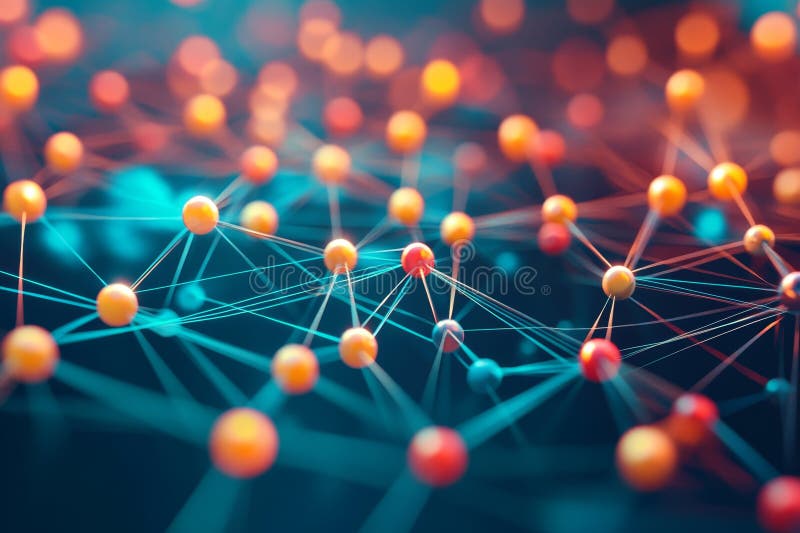 3d Illustration Depicting the Concept of Networking and Internet ...