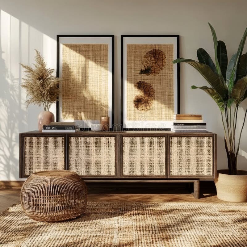 A 3d Illustration Depicts Two Posters Positioned Close Up on Chest ...