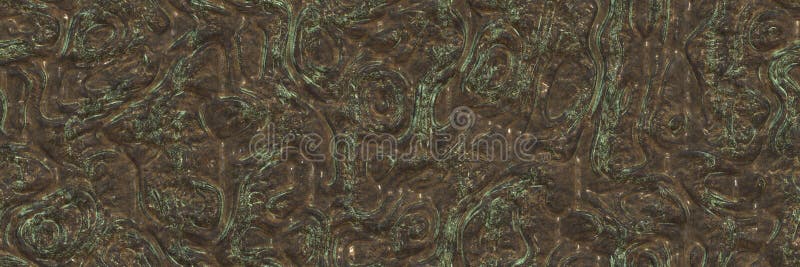 3d Illustration- Destroyed Metal Wall Stock Illustration - Illustration ...