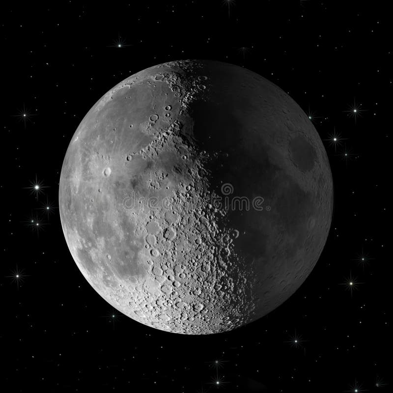 Detailed Moon background stock image. Image of artemis - 242051569