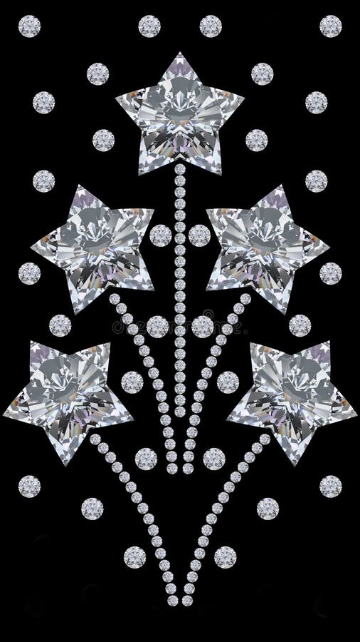 Diamond star Vector stock illustration. Illustration of shiny - 24834106